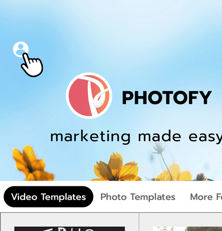 How to access "my accounts" from app home screen (phone or tablet ...